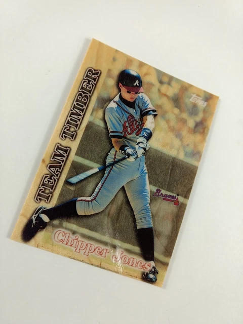 1997 TOPPS TEAM Timber Chipper Jones #TT15, HOF EUR 2,99 - PicClick FR