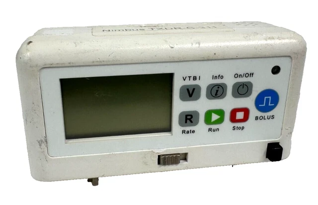 NIMBUS AMBULATORY INFUSION Pump TXDR-C-311 *BATTERIES NOT INCLUDED ...