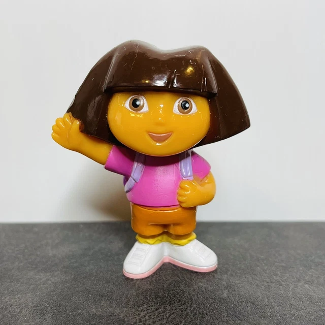 NICK JR DORA The Explorer Waving Figure PVC 2.5" Toy Viacom Mattel 2006 ...
