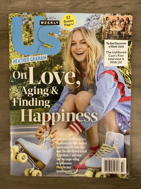 US WEEKLY MAGAZINE Heather Graham On Love Aging & Finding Happiness $13 ...