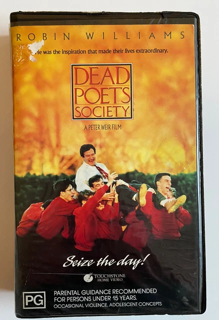 DEAD POETS SOCIETY [VHS] Touchstone Roadshow Ex-Rental Video Tape 1989 ...