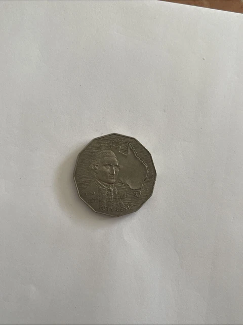 RARE 1970 AUSTRALIAN Captain Cook 50 Cent Coin $500.00 - PicClick AU