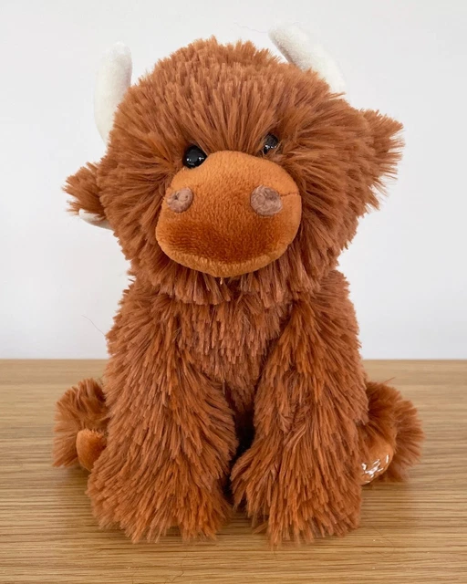 JOMANDA HIGHLAND COW SOFT TOY - HEIGHT 8.5" (22cm) £5.99 - PicClick UK
