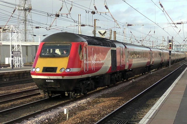 B114 35MM SLIDE Virgin Class 43 43316 @ Doncaster (2) £3.54 - PicClick UK