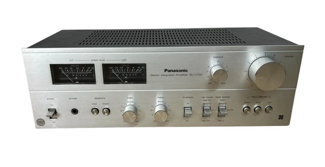 PANASONIC SU-2700 AMPLIFICATORE stereo integrato, made in Japan. EUR ...