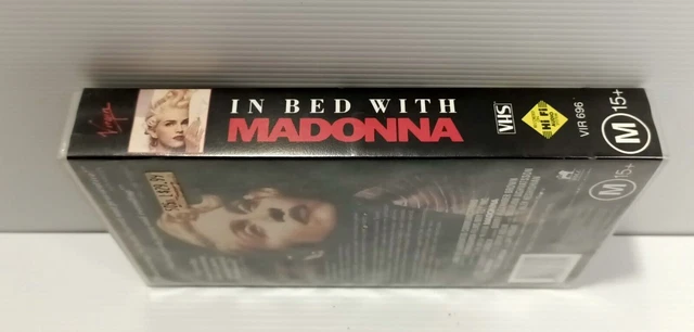 IN BED WITH Madonna - VHS Music Video Tape 1991 VGC £9.83 - PicClick UK