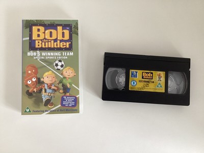 BOB THE BUILDER - Bob’s Winning Team - Special Sports Edition - VHS ...