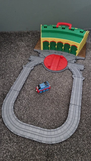 TIDMOUTH SHEDS THOMAS Tank Engine & Friends Track Set, Take Along ...
