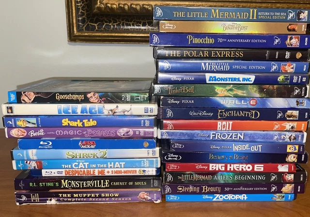 DISNEY/PIXAR/DREAMWORKSAND OTHERS - 27 DVD Movies Lot $28.33 - PicClick CA