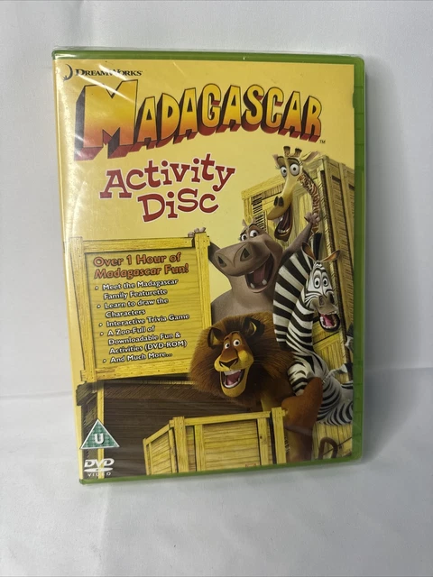 DREAMWORKS MADAGASCAR Activity Disc DVD - NEW SEALED £3.75 - PicClick UK