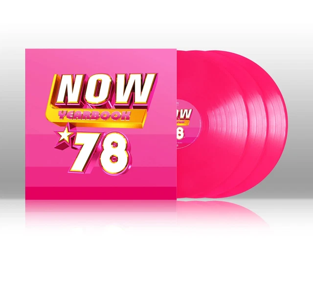 NOW THATS WHAT I Call Music Yearbook 78 TRIPLE Pink Vinyl LP Pre-Sale ...