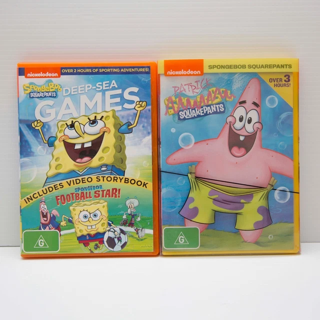 SPONGEBOB & FRIENDS: PATRICK SQUAREPANTS and DEEP SEA GAMES DVDs R4 £11 ...