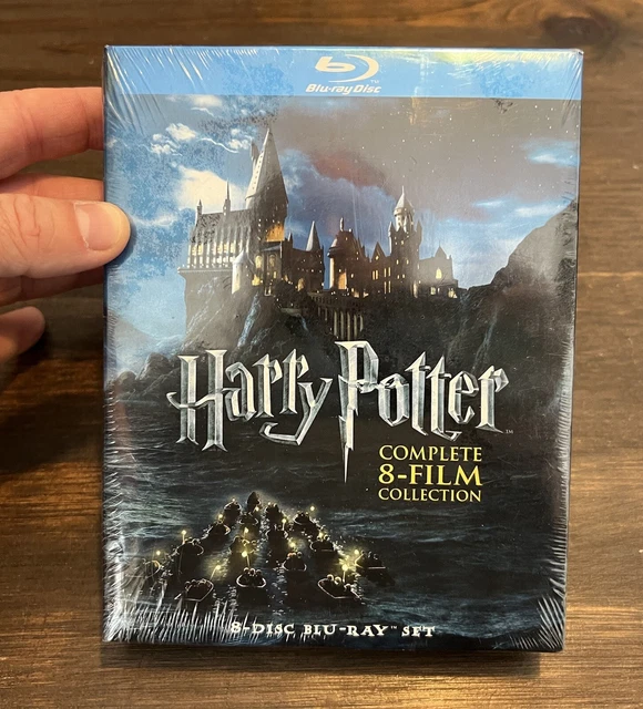 HARRY POTTER COMPLETE Series 8-Film Collection Blu-Ray Discs Box Set ...