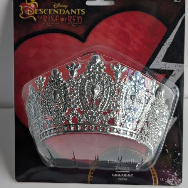 SILVER TIARA CINDERELLA descendants the rise of red £18.61 - PicClick UK