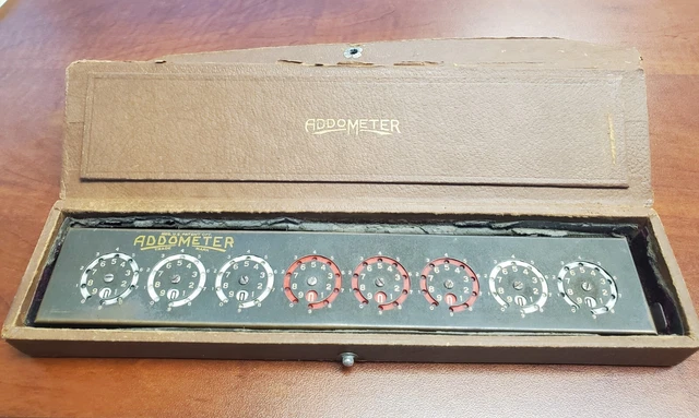 VINTAGE ADDOMETER BY Reliable Typewriter & Adding Machine Co. $40.00 ...