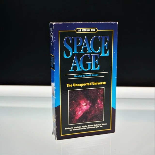 SPACE AGE PART 3 The Unexpected Universe VHS 1992 Narrated By Patrick ...
