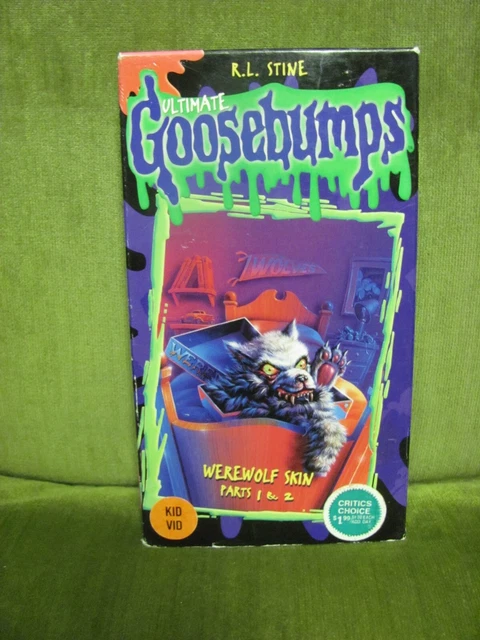 ULTIMATE GOOSEBUMPS WEREWOLF Skin - VHS - R. L Stine 1997 $50.91 ...