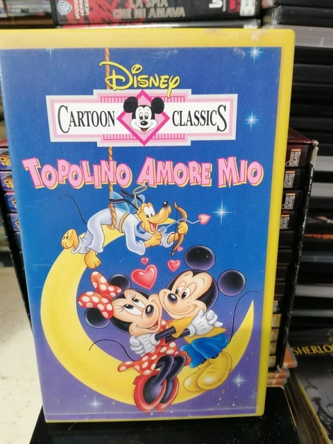 VHS DISNEY - Topolino Amore Mio - Disney Cartoon Classics - Febbraio ...