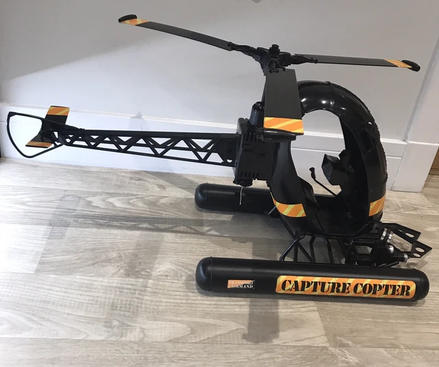 VINTAGE ACTION MAN Intruder Capture Copter Transport Command Helicopter ...