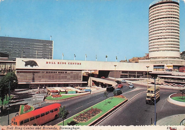 ROYAUME UNI BIRMINGHAM Bull Ring Centre Et Rotunda EUR 5,90 - PicClick FR