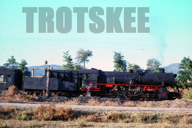 35MM SLIDE TCDD Turkey Railways Steam Loco Scenes Set 1983 Original ...