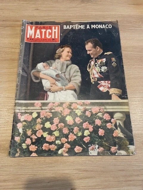REVUE PARIS MATCH N° 414 16 Mars 1957 EUR 4,50 - PicClick FR