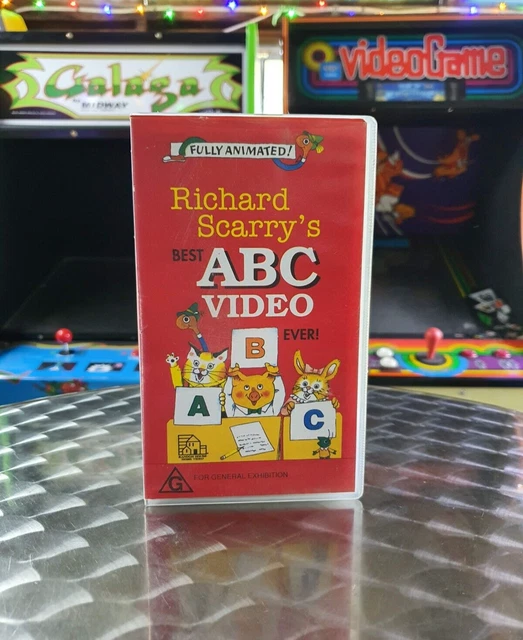 RICHARD SCARRY'S BEST ABC Video Ever! - VHS - Video Tape £5.28 ...