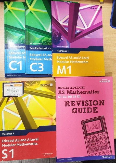 Edexcel As And A Level Mathematics Statistics And Mechanics FOR SALE ...