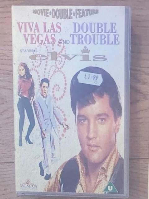ELVIS VHS TAPE: Double Feature 'Viva Las Vegas/Double Trouble' *EX* £5. ...