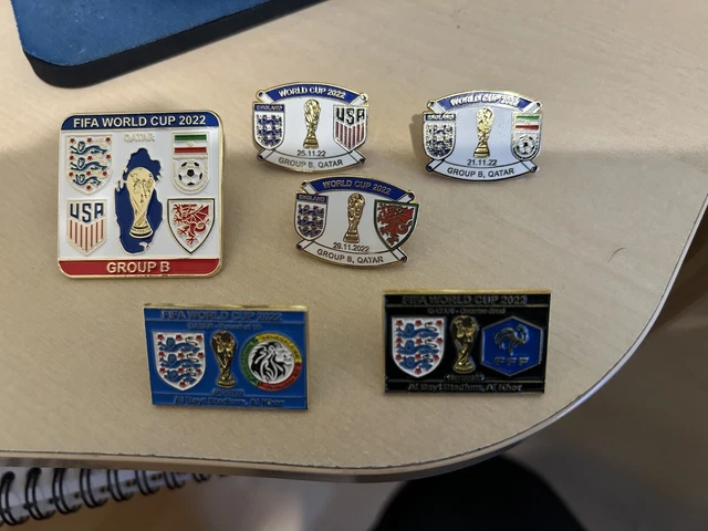 ENGLAND FOOTBALL BADGES World Cup 2022 set £10.00 - PicClick UK