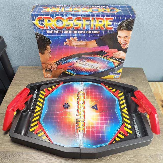HASBRO CROSSFIRE RAPID Fire Marble Board Game 2016 Missing Original ...