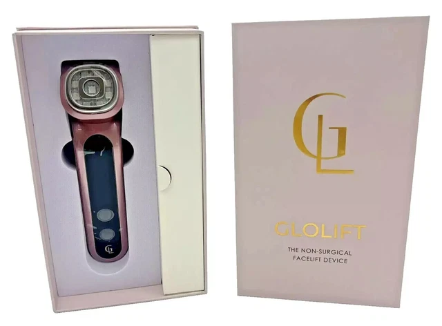 GLOLIFT NON-SURGICAL LED Facelift Treatment Device EMS RF Natural Lift ...