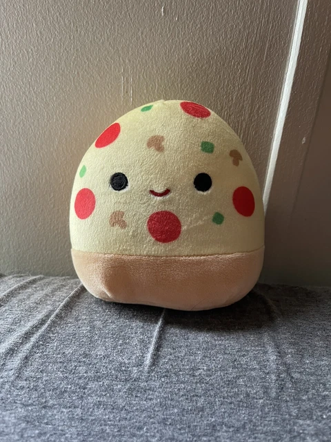 SQUISHMALLOW KELLYTOY PEP Pepperoni Pizza 5” Plush Food Stuffed Animal ...