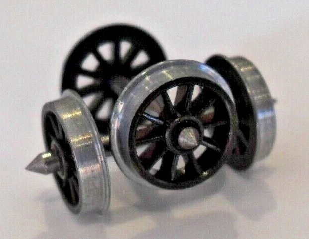 OO GAUGE WHEEL Sets Various Types 9mm - 14mm. Two per pack. See Listing ...