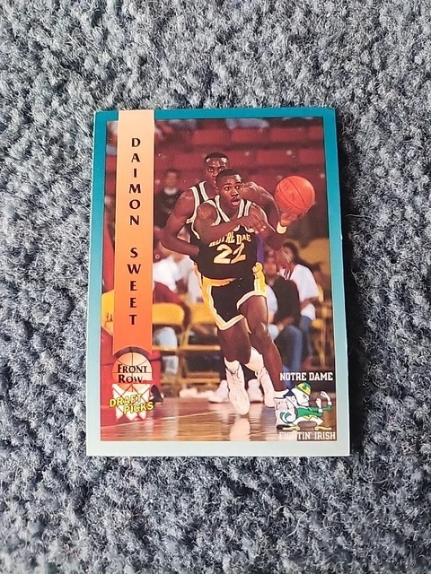1992 FRONT ROW - NBA BASKETBALL Daimon Sweet #67 (RC). MINT 🏀🏀 NOTRE ...