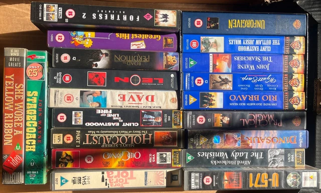 20 X JOB Lot Bundle Of VHS Video Tapes - Mixed Lot £11.12 - PicClick UK