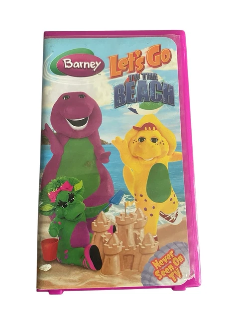 BARNEY LET’S GO To The Beach VHS Tape $17.87 - PicClick CA