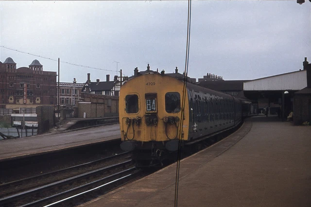 ORIGINAL SLIDE BR SR 4-Car Class 405/2 (4-SUB) EMU #4709 Clapham ...