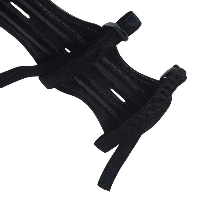 ARCHERY ARM GUARD Traditional Leather Bracer For Longbow & Bow Recur ...