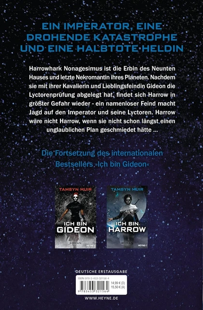 TAMSYN MUIR KIRSTEN Borchardt Ich bin Harrow: Roman (The Ninth, Band 2 ...
