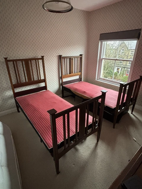 SINGLE WOODEN BED (Frame), Slightly Used but fair, Two Available £26.29 ...