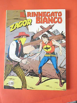 ZAGOR- ZENITH GIGANTE- ORIGINALE- N° 253 a- il rinnegato bianco-BONELLI ...