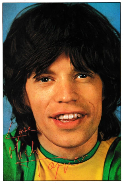 MICK JAGGER (BRAVO Autogrammkarte) EUR 1,60 - PicClick DE