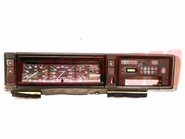 PLANCIA RIVESTIMENTO CRUSCOTTO Strumento Contachilometri Alfa Romeo 75 ...