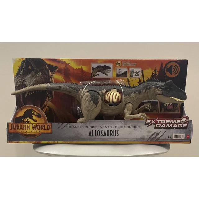 JURASSIC WORLD DOMINION Extreme Damage ALLOSAURUS Exclusive Action ... JURASSIC WORLD DOMINION Extreme Damage ALLOSAURUS Exclusive Action ...