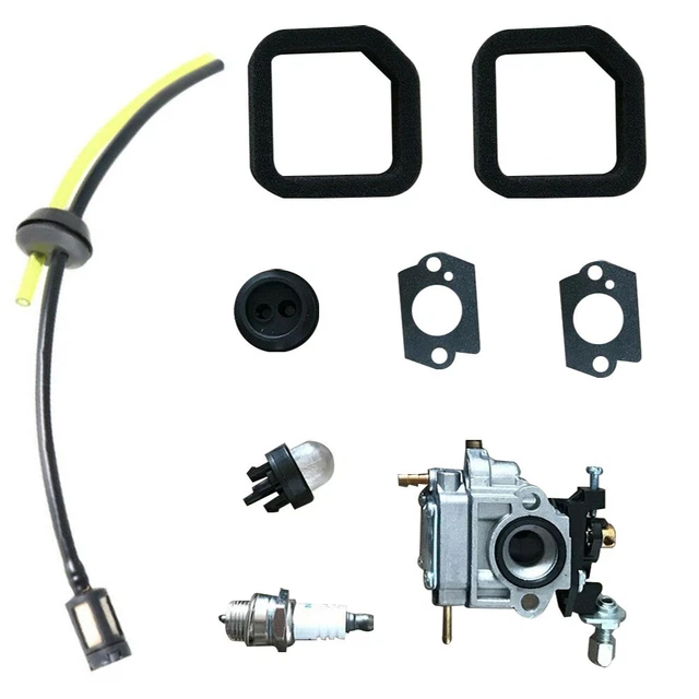 CARBURETOR SET ASSEMBLY Kit for Ryobi RLT26CDSN Homelite HLT25CNB ...