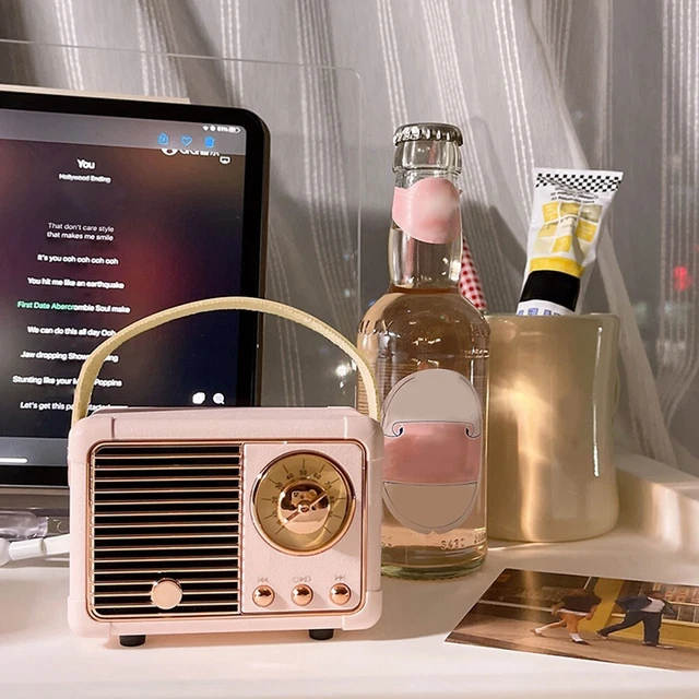 MINI CAISSON DE basses portable avec design r tro pour une exp rience ...