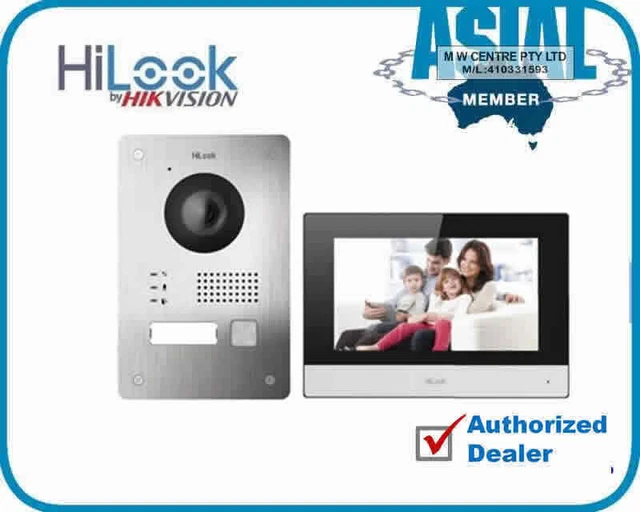 HILOOK BY HIKVISION IP intercom kit HA-KIT-P2 7 TOUCH DS-KIS703-P recessed mount $349.00 ...