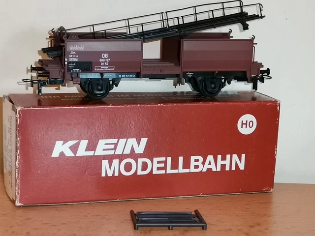 KLEIN MODELLBAHN 3521/1 H0 Austria Doppelstock Autotransporter DB in ...