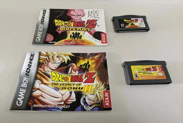 DRAGON BALL Z Buu’s Fury Legacy Of Goku 2 Game boy Advance GBA ...